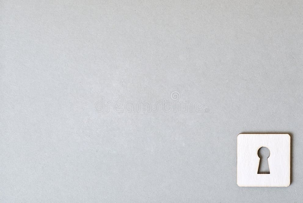 Paper keyhole stock photo. Image of binder, label, post - 29630084