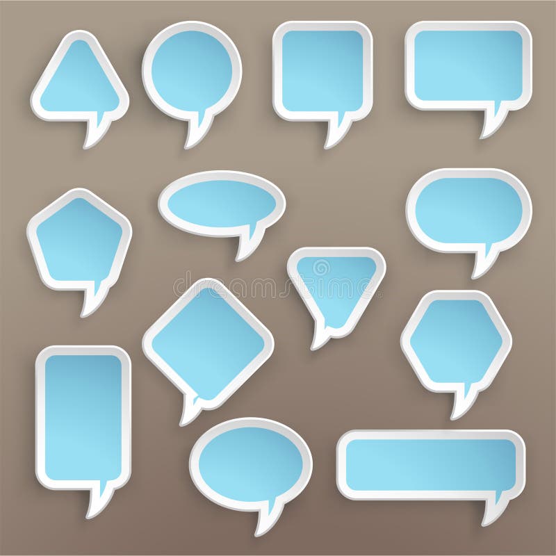 Blue paper list stock vector. Illustration of document - 74415049