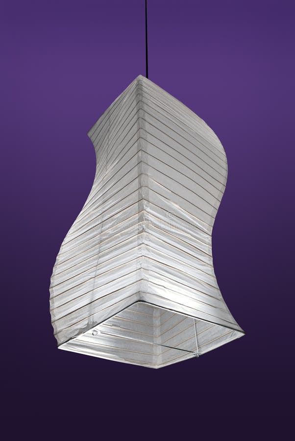Paper lamp stock image. Image of lamp, abstract, decors - 11599887
