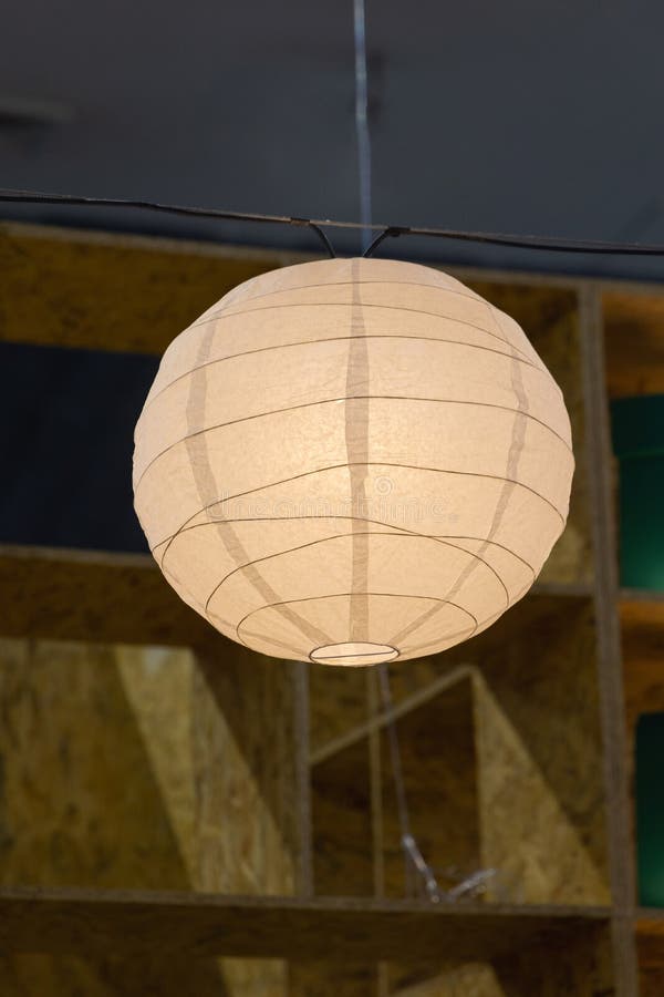 Paper Lamp Lantern stock image. Image of lantern, white - 247780015