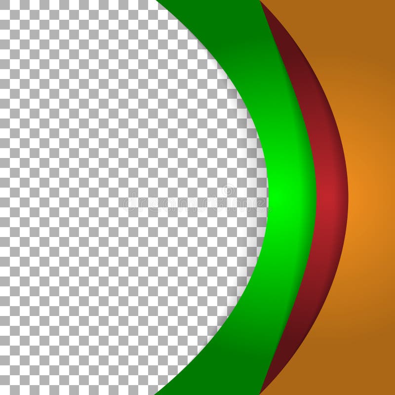 Paper Layers on Transparent Background Stock Vector - Illustration of ...