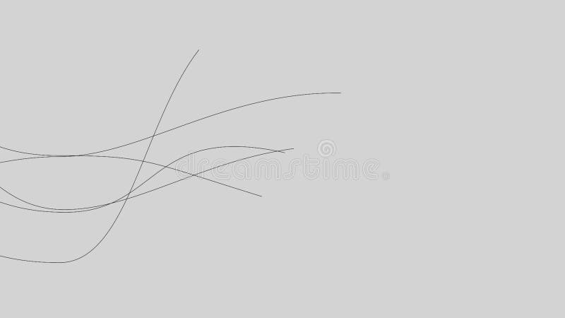 Paper, Lines and Pencil Drawing with Connection, Animation and Data ...