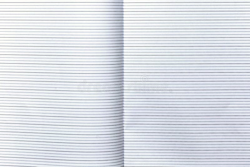 Paper and Lines for Writing Stock Illustration - Illustration of write ...