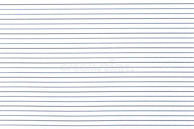 Paper and Lines for Writing Stock Illustration - Illustration of paper ...