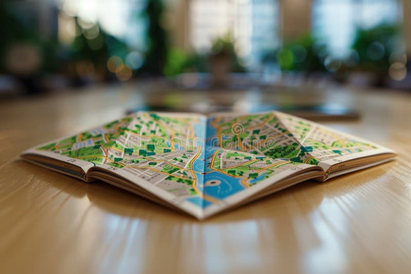 A Paper Map Unfolding into a GPS Navigation System, Showcasing the ... A Paper Map Unfolding into a GPS Navigation System, Showcasing the ...