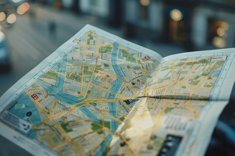 A Paper Map Unfolding into a GPS Navigation System, Showcasing the ... A Paper Map Unfolding into a GPS Navigation System, Showcasing the ...