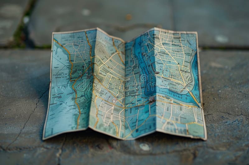 A Paper Map Unfolding into a GPS Navigation System, Showcasing the ... A Paper Map Unfolding into a GPS Navigation System, Showcasing the ...