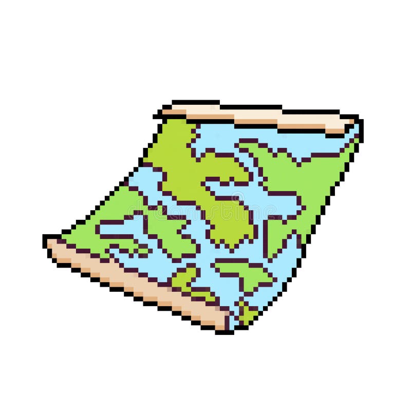 Pixel Art World Map Stock Illustrations – 1,696 Pixel Art World Map ...