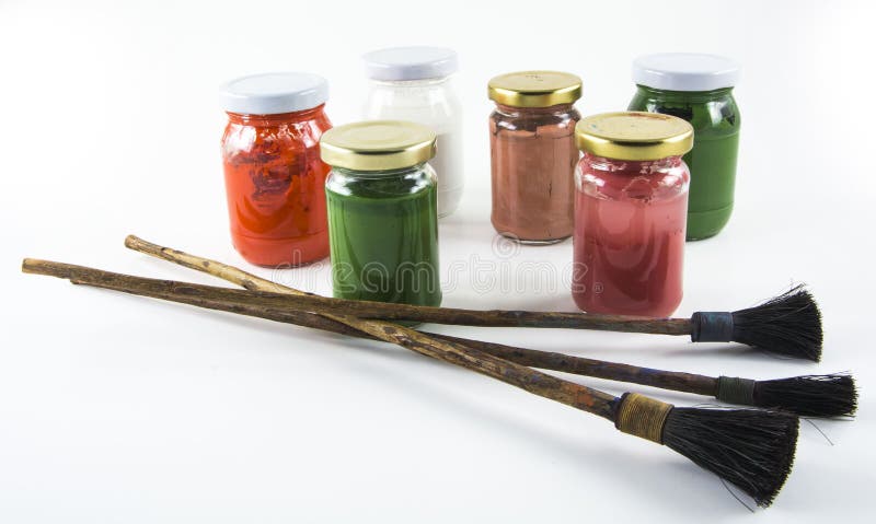 Paper marbling tools stock image. Image of deste, tekne - 94464639