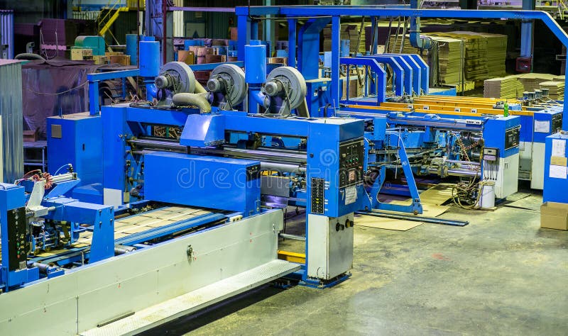 Paper mill factory stock image. Image of cardboard, manufacture - 82395411
