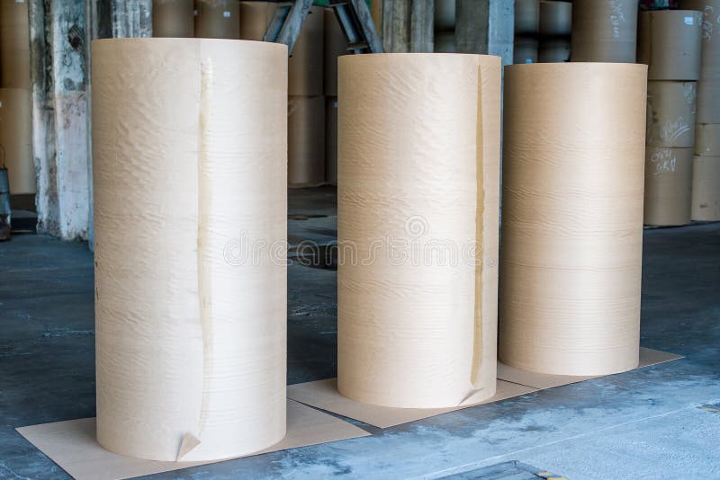 Paper mill factory stock photo. Image of hard, export - 82395304