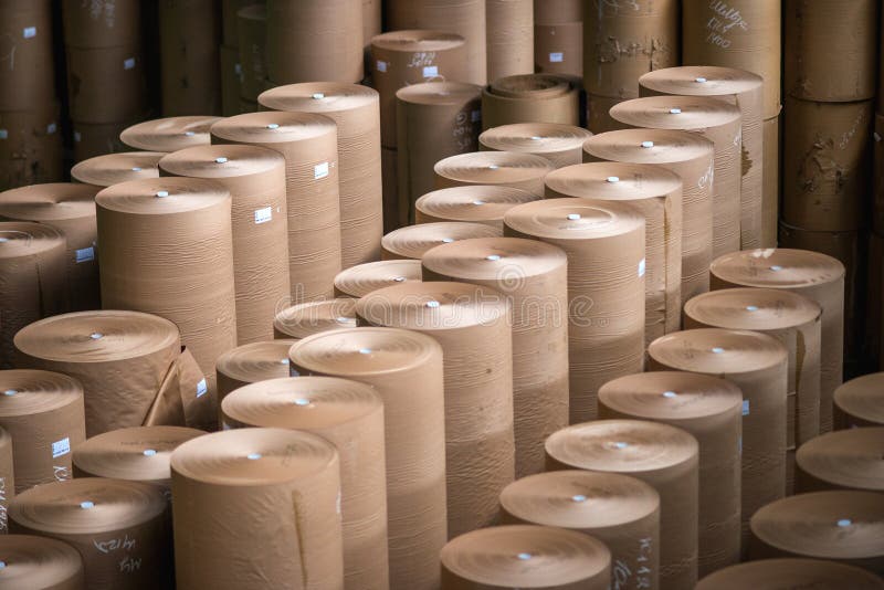 Paper mill factory stock photo. Image of machine, print - 82567588