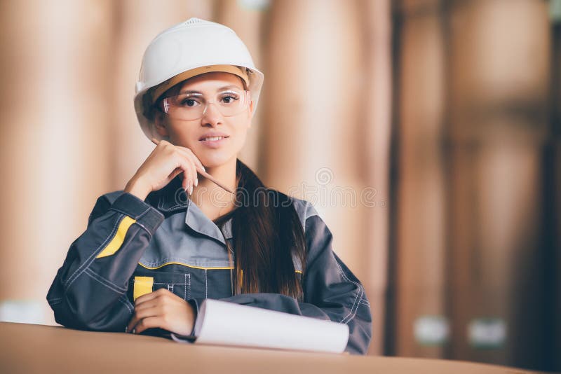 Paper mill factory worker stock image. Image of pack - 92873391