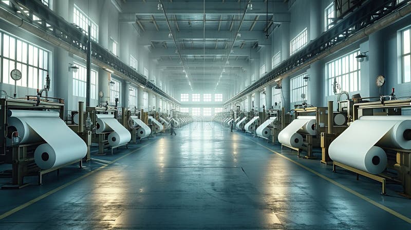 Paper mill stock image. Image of control, design, plant - 320115521