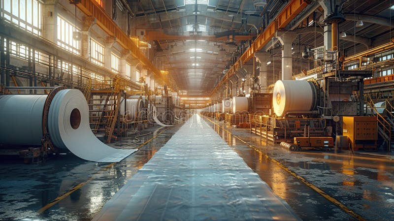 Paper mill stock photo. Image of manager, design, generated - 320116420