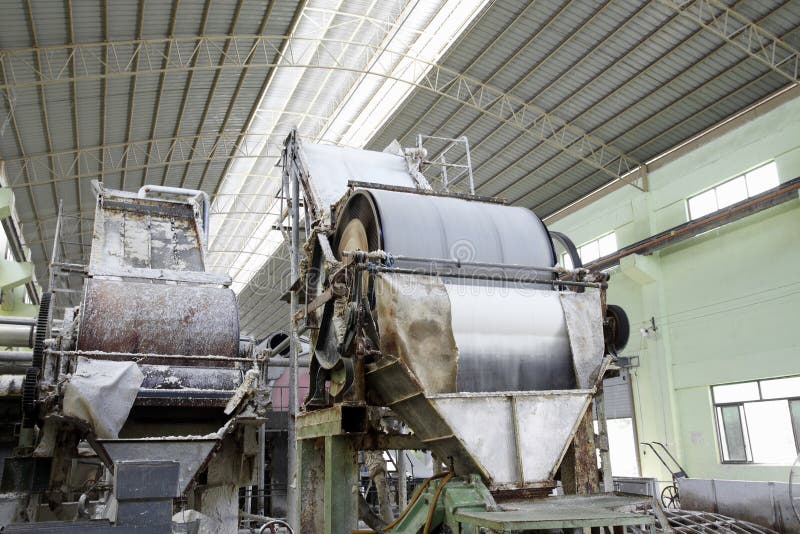 Paper mill machine stock photo. Image of manufacture - 28407802