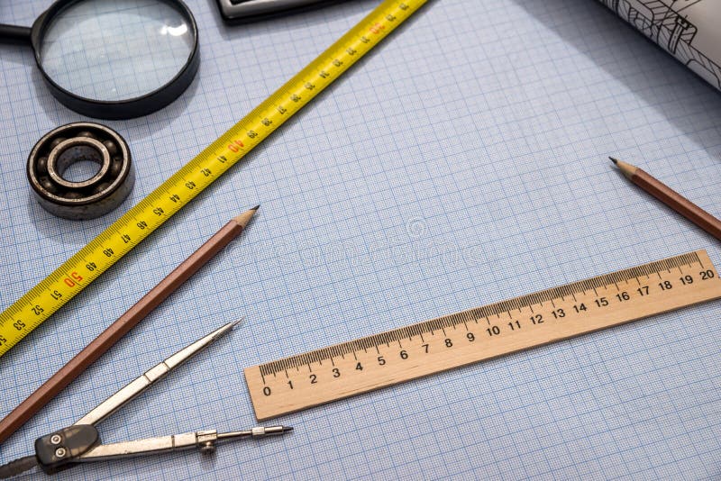 Engineering Drawing Paper Mm Stock Photos - Free & Royalty-Free Stock ...