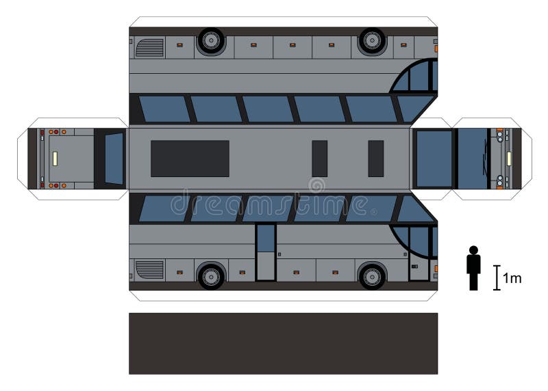 Papercraft Bus Stock Illustrations – 19 Papercraft Bus Stock ...
