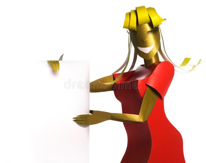 Paper Model of Building and Calculator. Generative AI Stock Photo ...