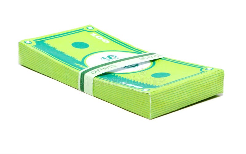 Paper Money stock image. Image of financial, white, finance - 29037763