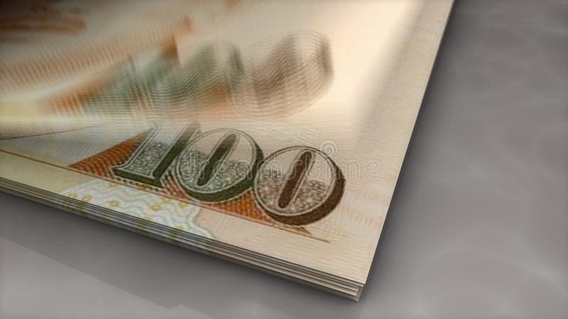 Paper Money Animation Singapore Dollar Stock Video - Video of concept ...