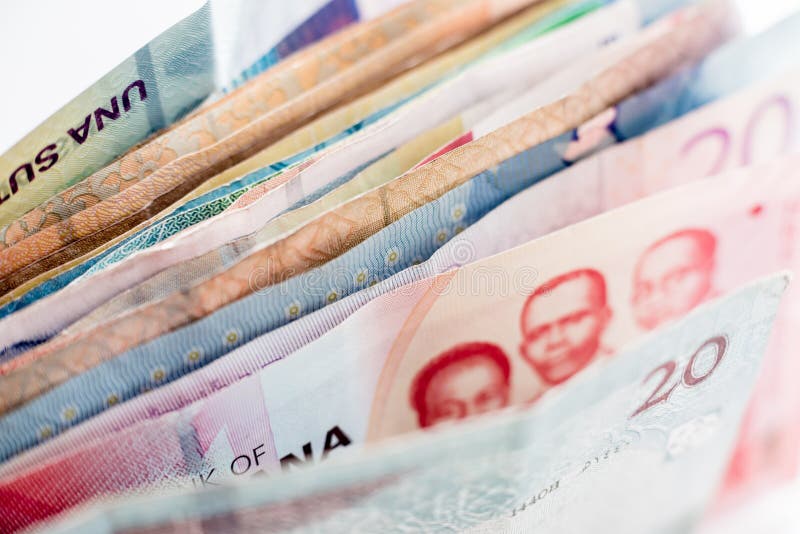 Paper Money Background of the Different Countries Stock Image - Image ...