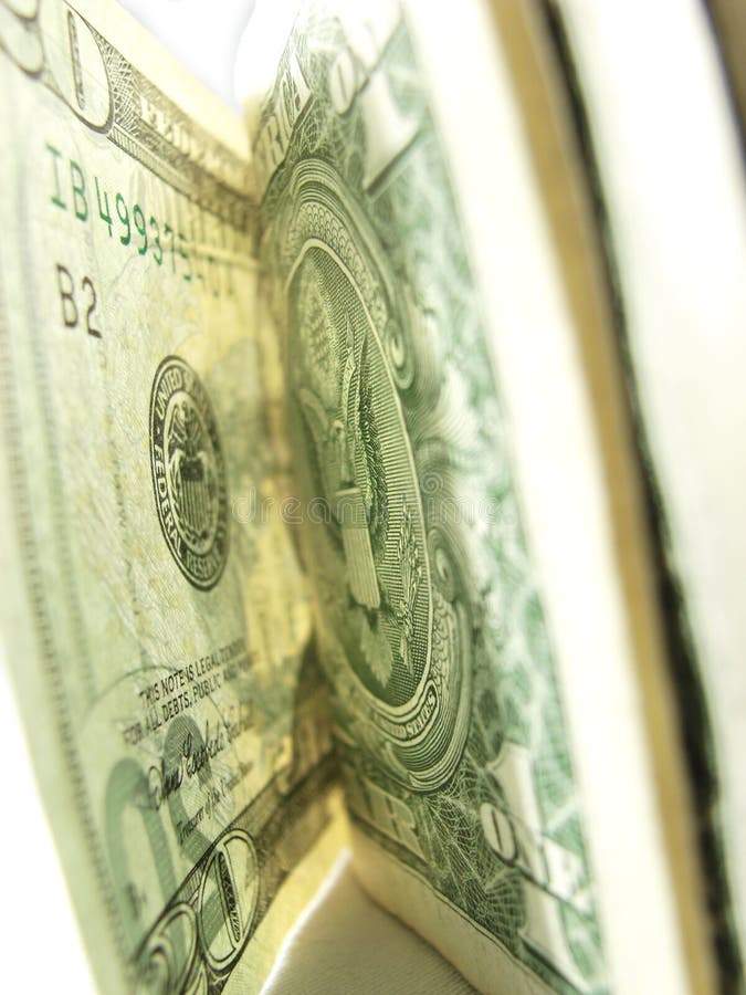 Paper Money Dollars Closeup Stock Photo - Image of economics, textile ...