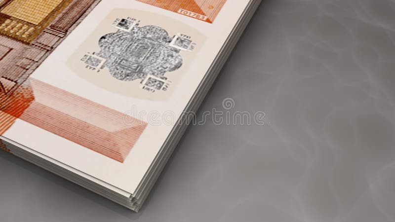 Paper money animation Euro stock video. Video of earnings - 203940369