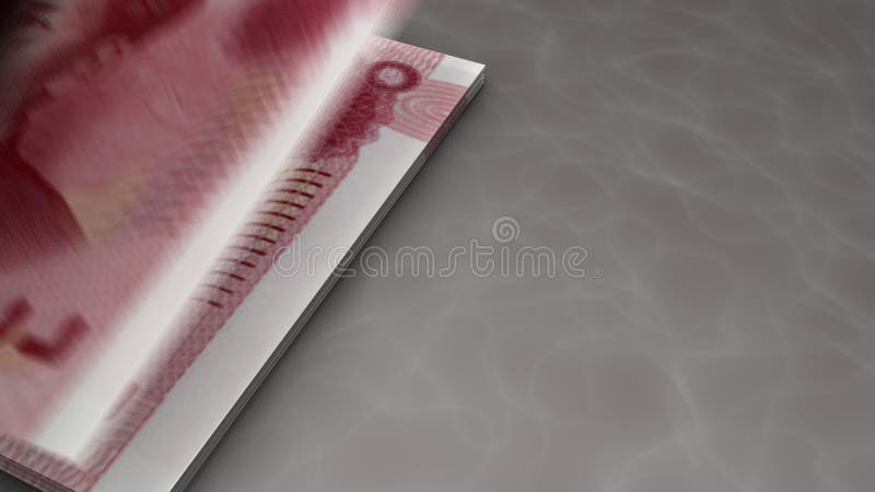 Paper money animation RMB stock video. Video of paper - 203940707
