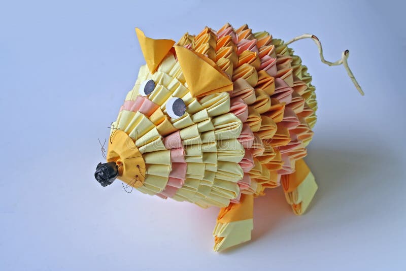 Paper Mouse stock photo. Image of animal, creature, imagination - 657188