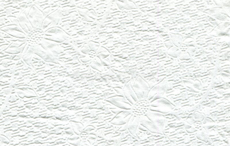 Paper Napkin Texture Used for Kitchen Cleaning, Isolated on White ...