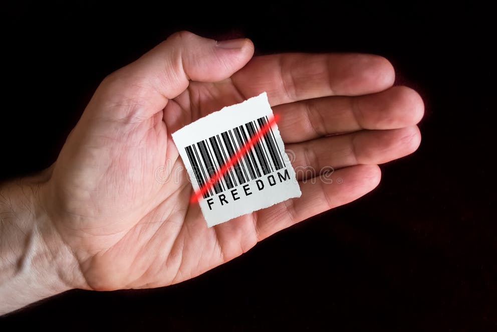 Data Protection Concept stock photo. Image of barcode - 176838160