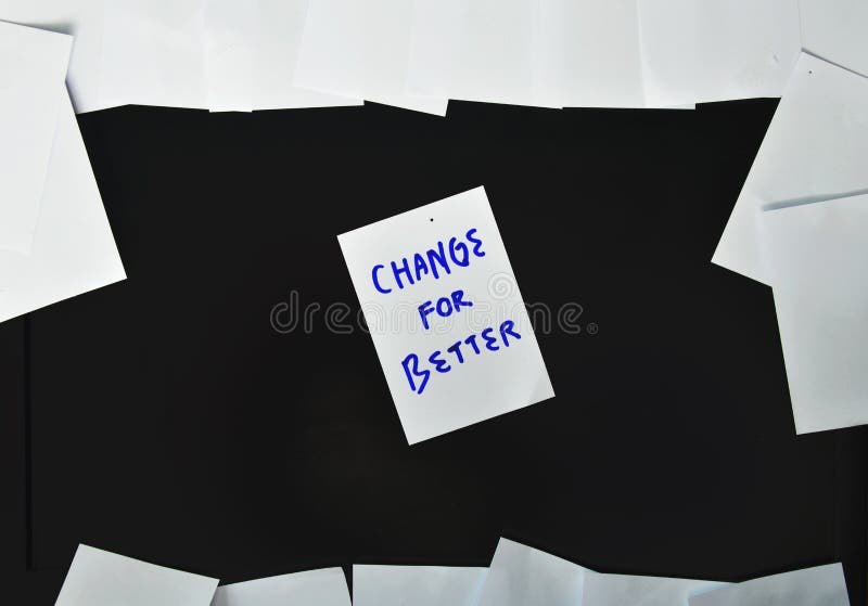 Paper Note on Computer Screen Stock Image - Image of material, list ...