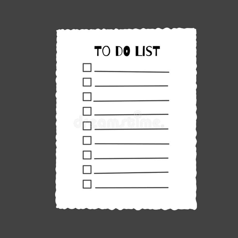 Paper Note Sticker. Memo Notebook Cartoon Banner. Diary Doodle Creative ...