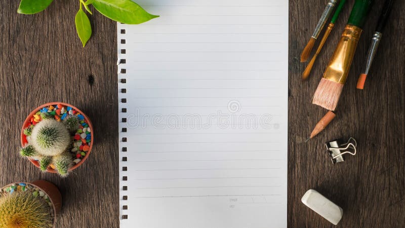 Paper note stock photo. Image of painter, yellow, background - 83293592