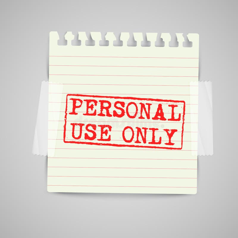 Paper Note with Warning Sign, Vector Stock Vector - Illustration of ...