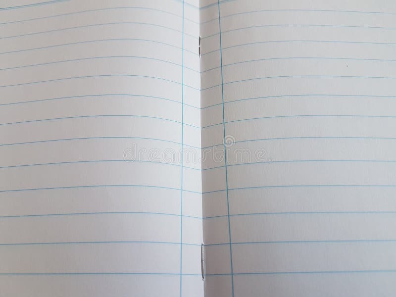 Paper Notebook Sheets Empty Blank Squared Lines Spiral Office Page ...