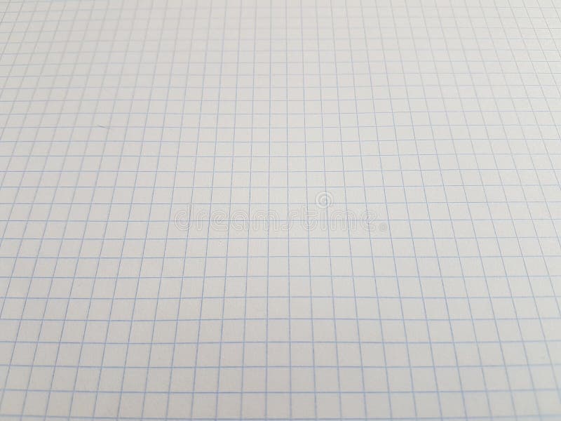 Paper Notebook Sheets Empty Blank Squared Lines Spiral Office Page ...