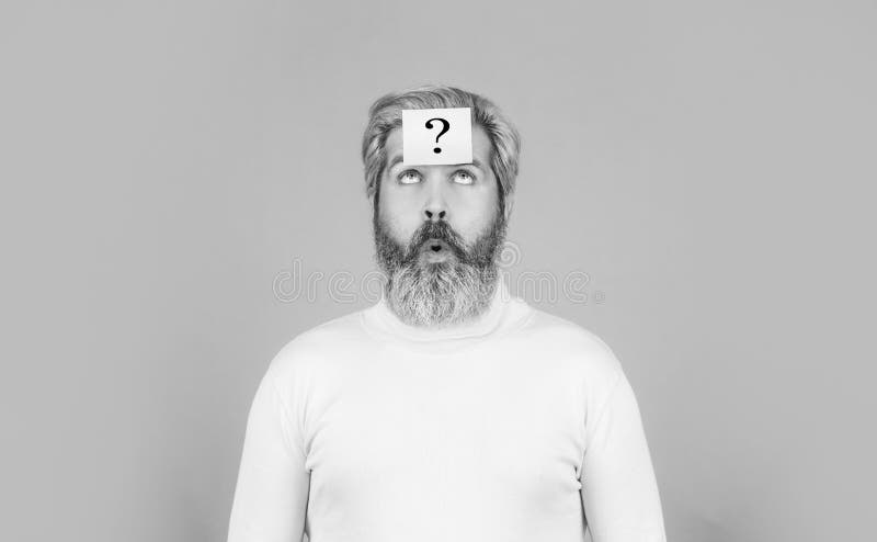 Question Mark Beard Anger Management