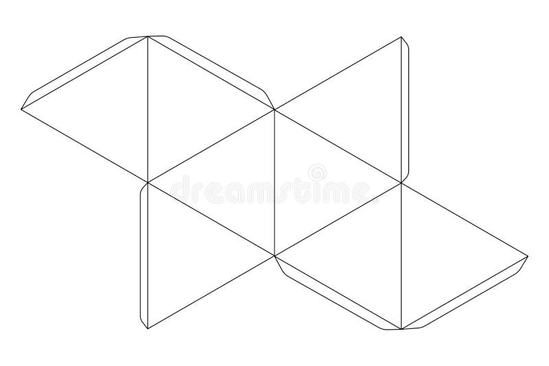 Octahedron Template Stock Illustrations – 581 Octahedron Template Stock ...