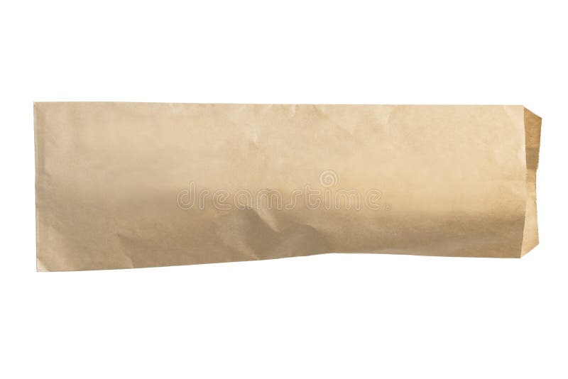 Paper packet isolated stock image. Image of paper, white - 203551295