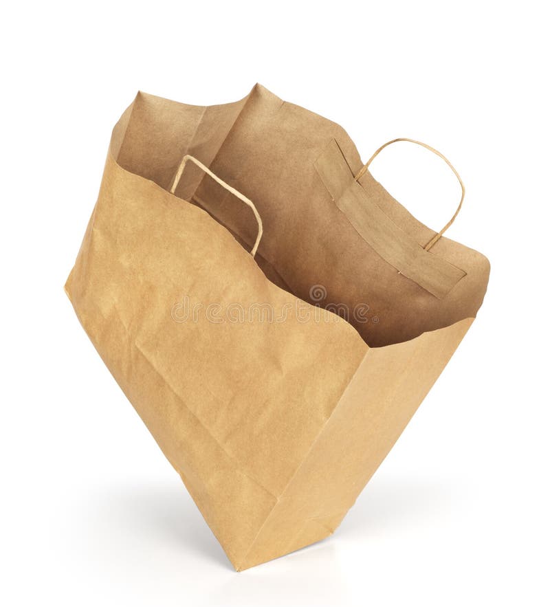 Paper Packet Isolated on a White Stock Photo - Image of pack ...