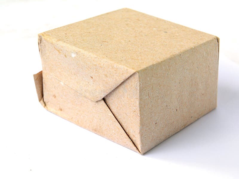 Old cardboard box stock photo. Image of rough, square - 16422434