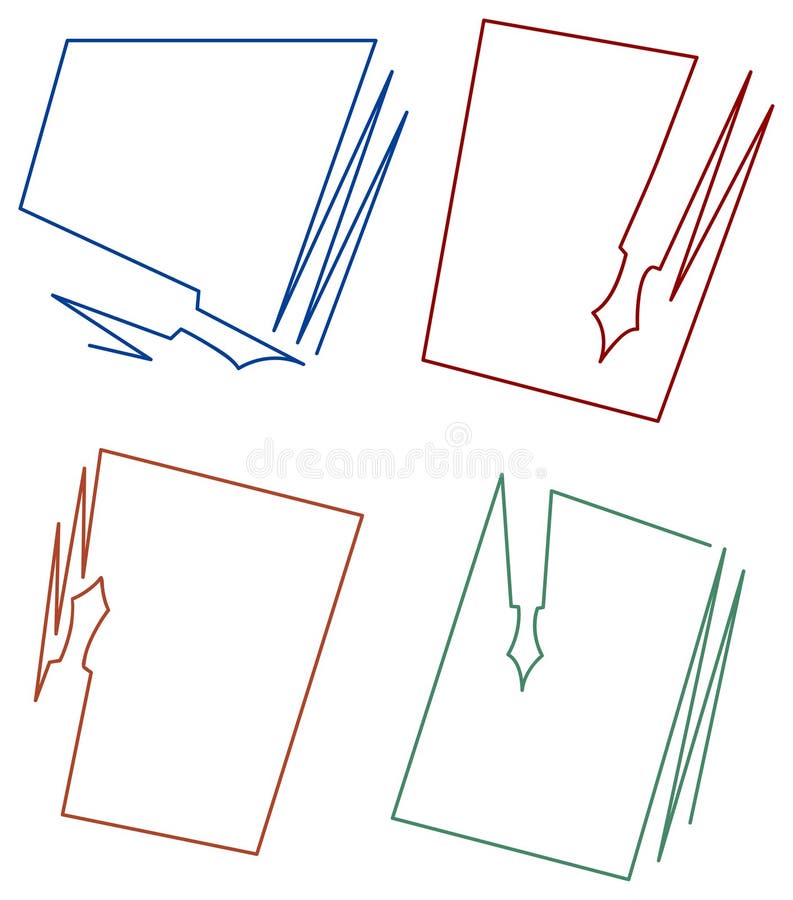 Writing frame stock vector. Illustration of artwork, artistic - 23437082