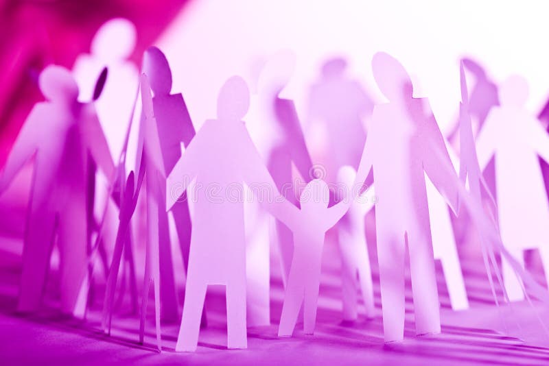 Paper people stock image. Image of conception, people - 11797017