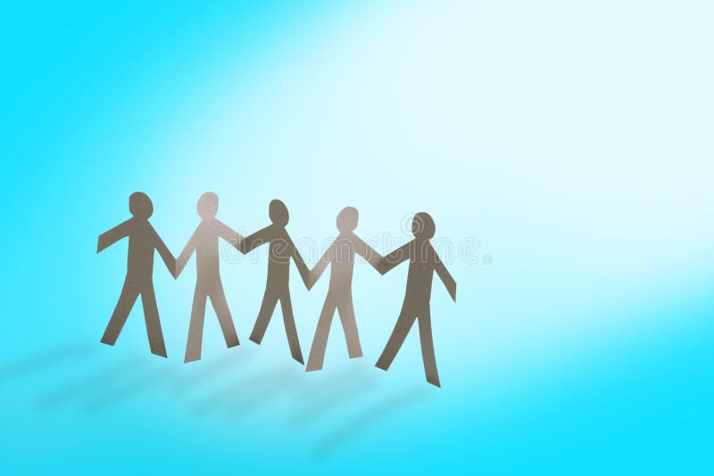 Human people chain vector stock vector. Illustration of hold - 8957931