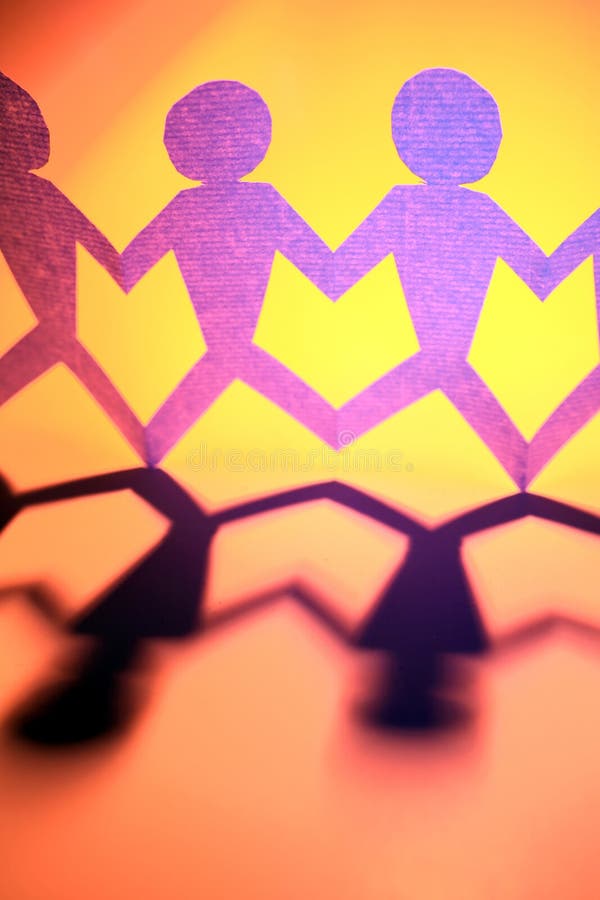 Paper people pyramid stock photo. Image of help, cooperation - 3029350