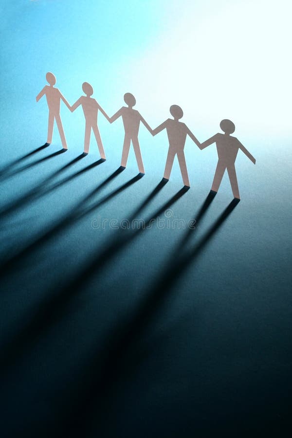 Paper People stock photo. Image of conceptual, environment - 826956