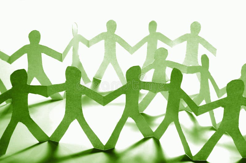 Paper People Having a Party Stock Image - Image of crew, dancing: 8547425