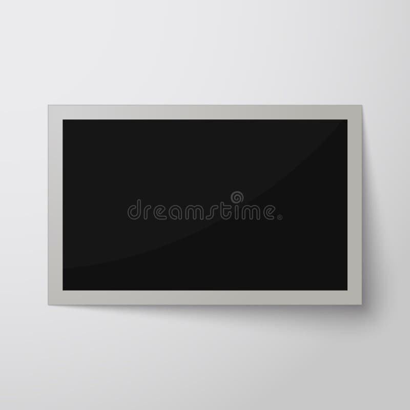 Photo Frame Isolated. Vector Illustration Stock Vector - Illustration ...
